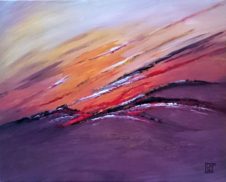 Distant Activity : L072, Pintura por Laou | ArtMajeur by YourArt